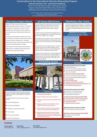 Conversations in the International Librarian Networking Program: Patron ...