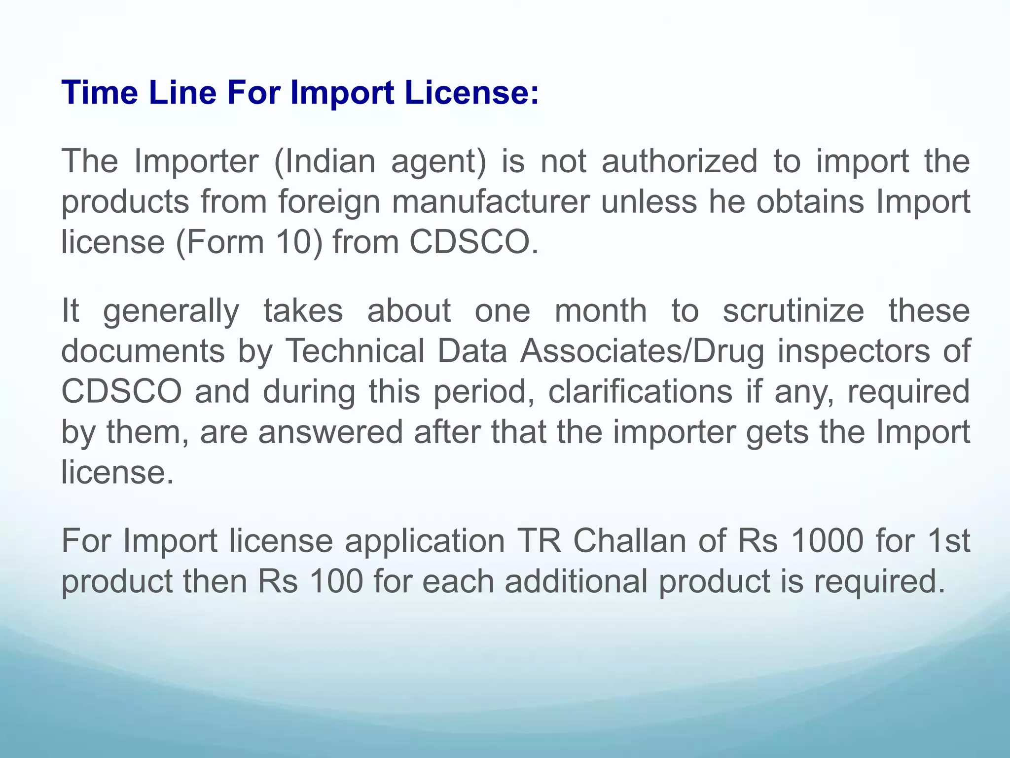 Indian regulatory requirements- CDSCO ( IP-2 / UNIT 5 ) | PPTX