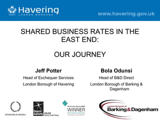 Irrv Presentation Lbbd Havering June 09[1] | PPT