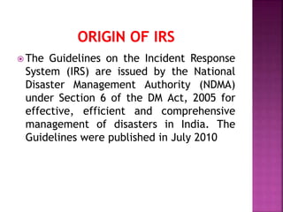 Incidence Response System | PPTX