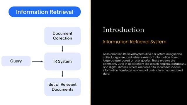 Information retrieval system and its types.pptx