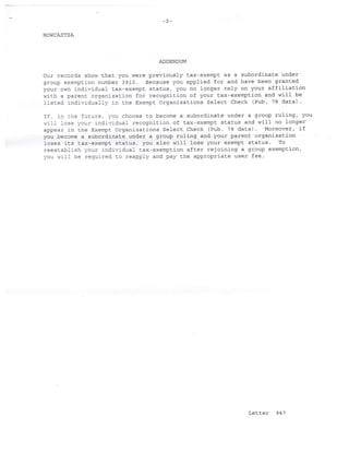 Letter of Determination | PDF