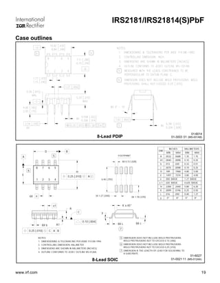 Original Driver Mosfet IRS21814STRPBF IRS21814S 21814 SOP-14 New International Rectifier | PDF