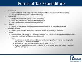 IRS Administration of Social Welfare Policy | PPT