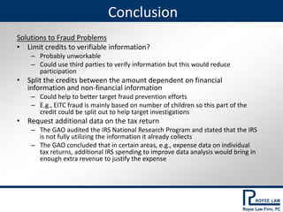 IRS Administration of Social Welfare Policy | PPT