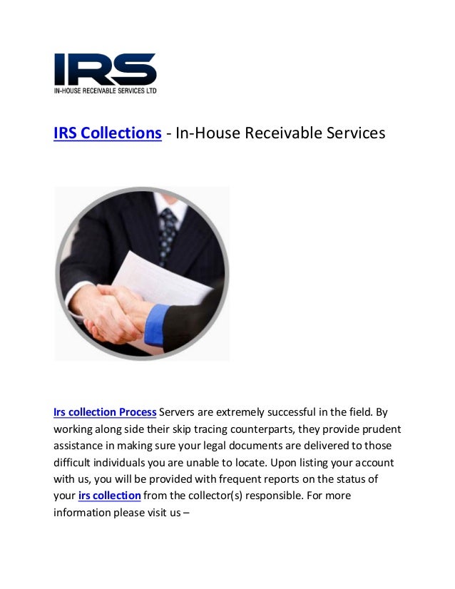 IRS Collections - In-House Receivable Services