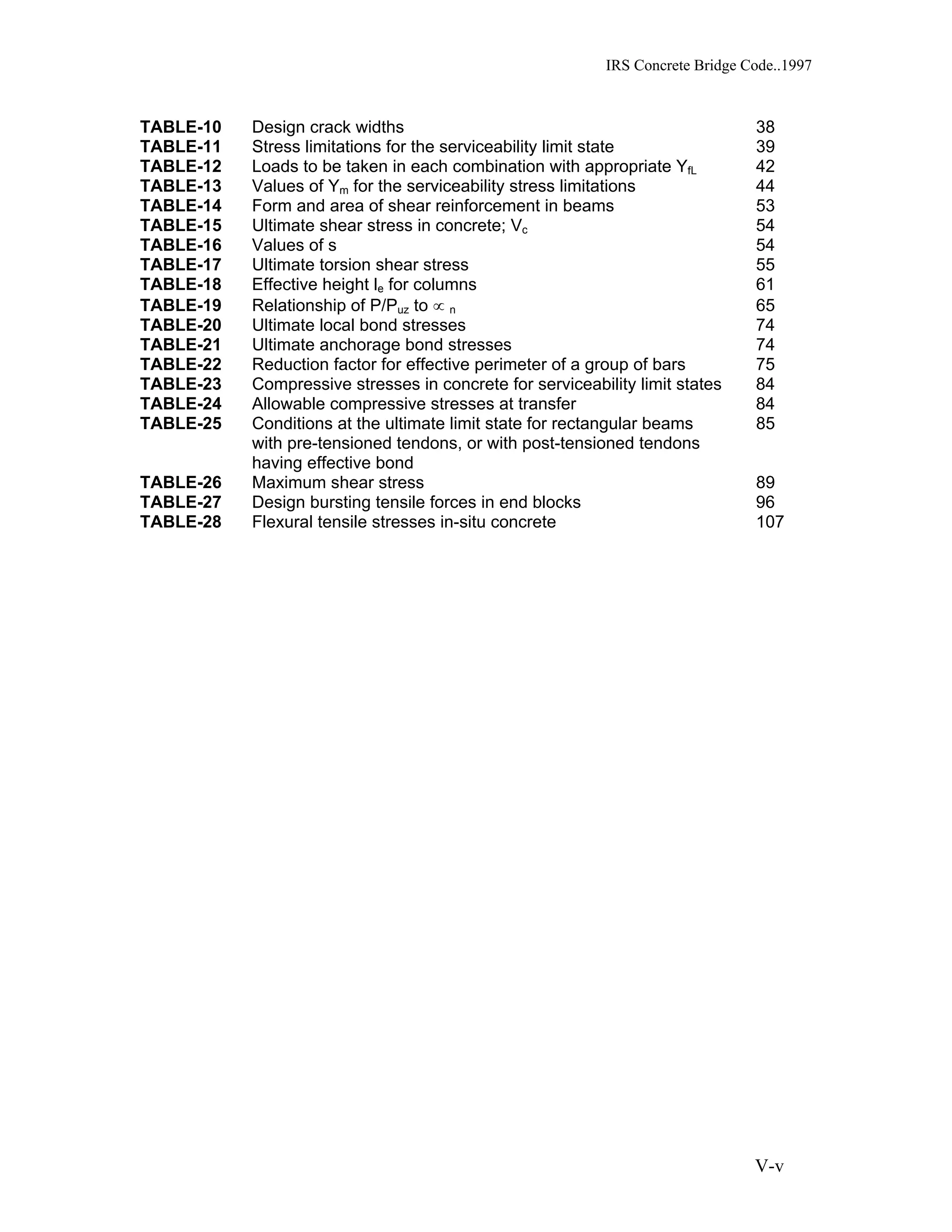 Irs concrete bridge code | PDF