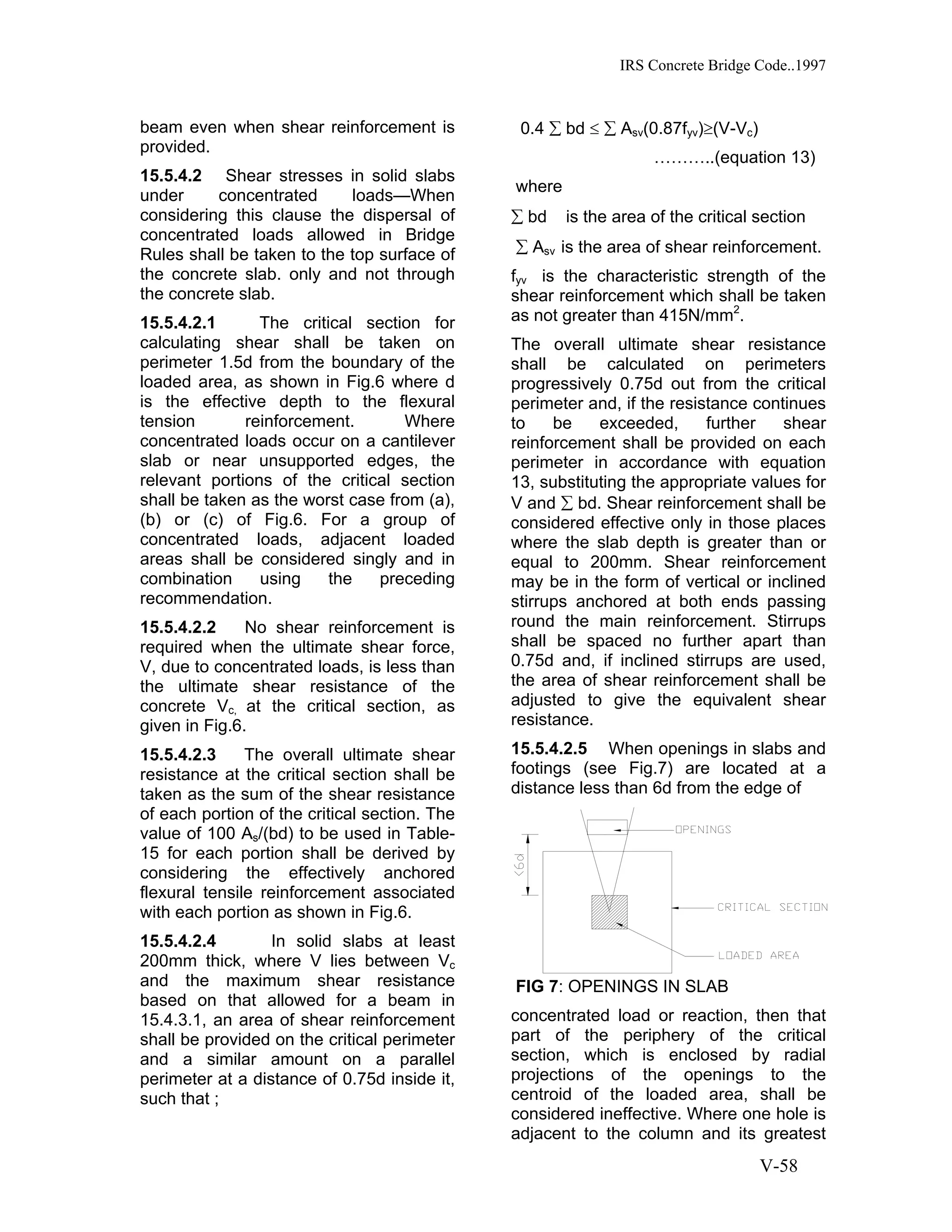Irs concrete bridge code | PDF
