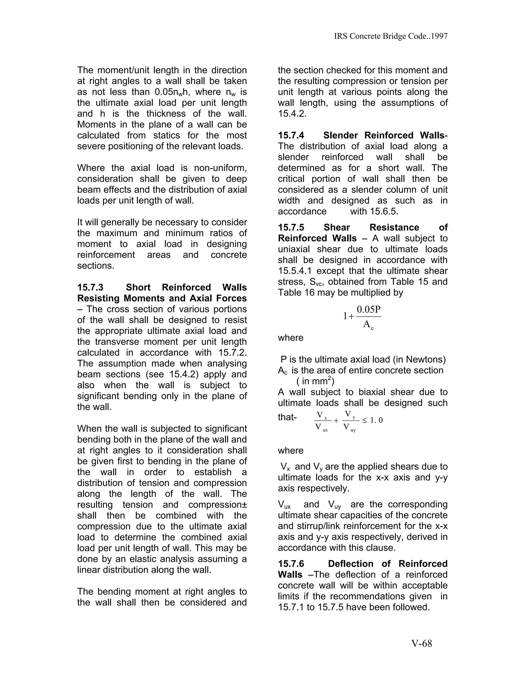 Irs concrete bridge code | PDF