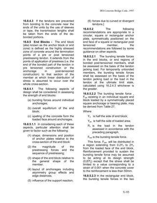 Irs concrete bridge code | PDF