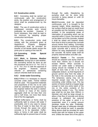 Irs concrete bridge code | PDF