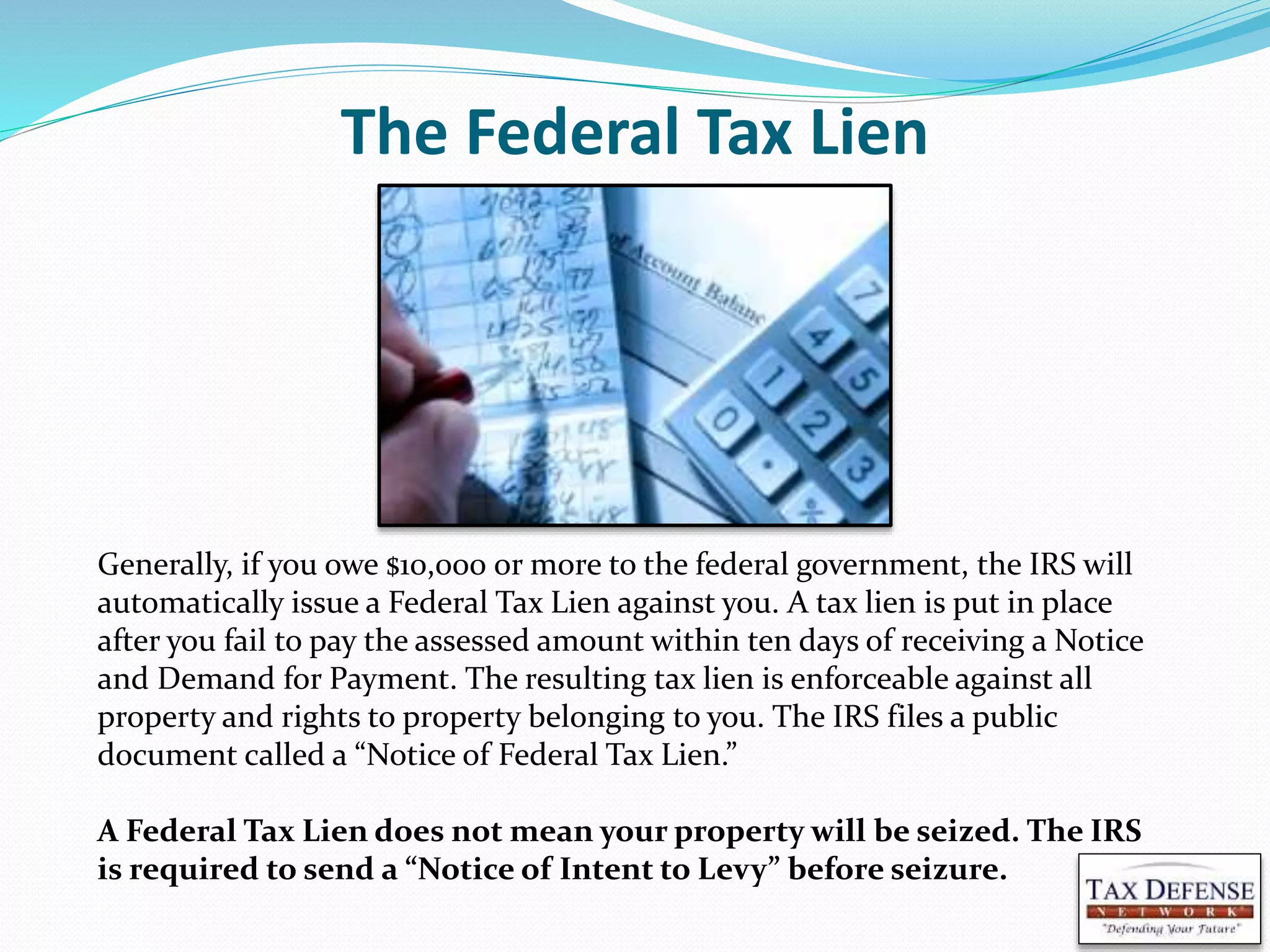 IRS Enforced Collection Actions and Alternatives to Enforced Collection ...