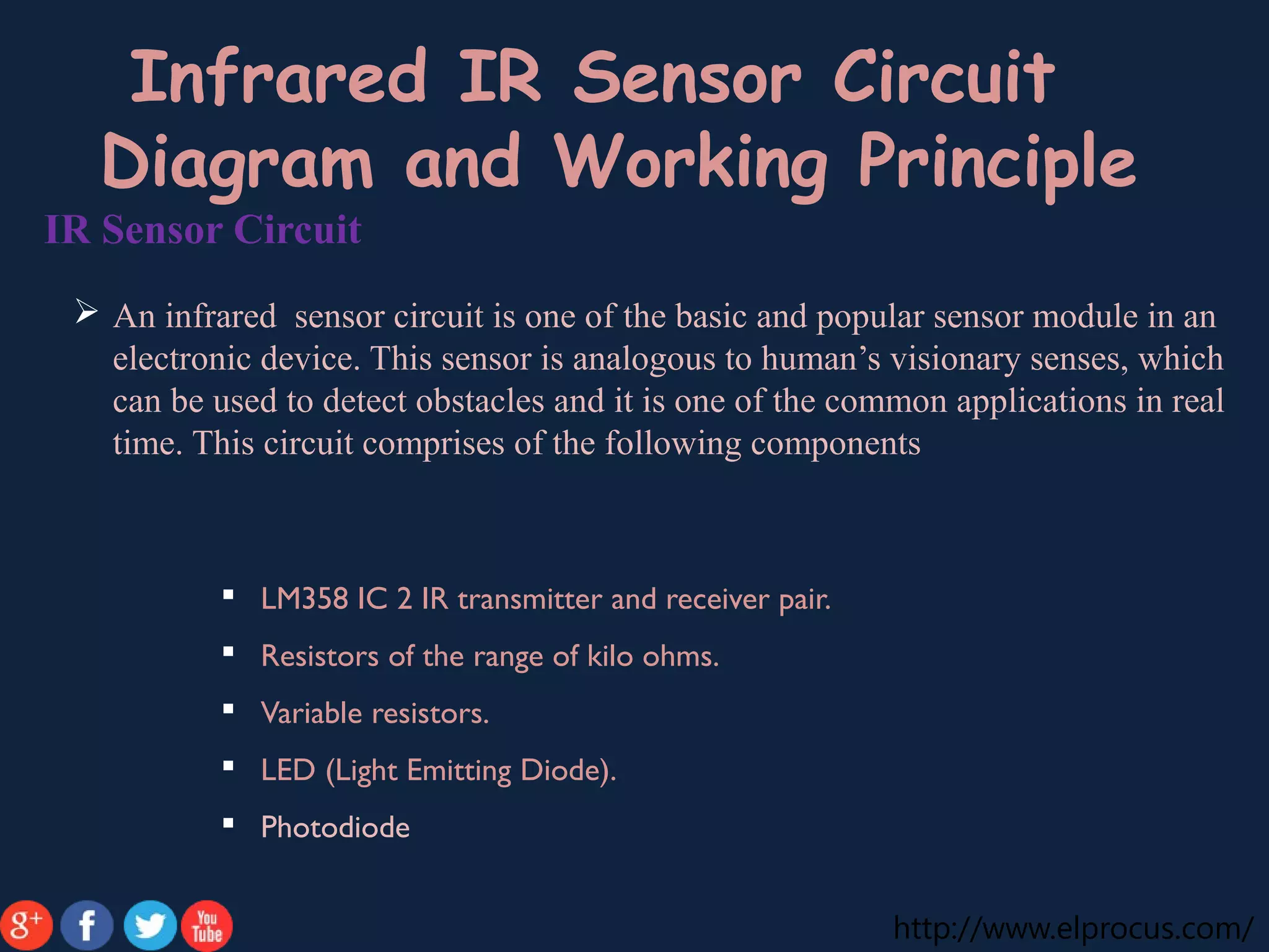 Ir sensor mechanism and interfacing with a micro controllers.PPT
