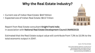Industry Review on Real Estate Sector in India.pptx