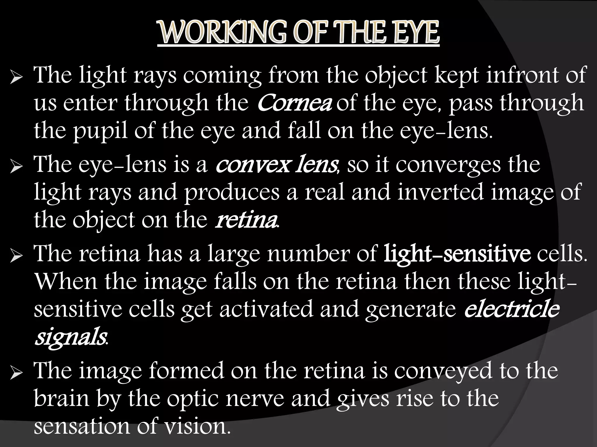 HUMAN EYE AND ITS DEFECTS | PPTX