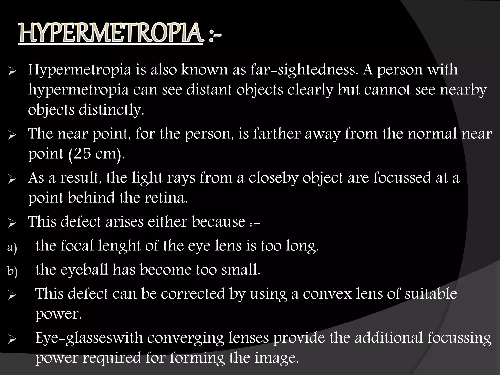 HUMAN EYE AND ITS DEFECTS | PPTX