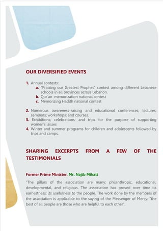 The Profile of Irshad&Islah | PDF | Non-Profit Organizations | Industries