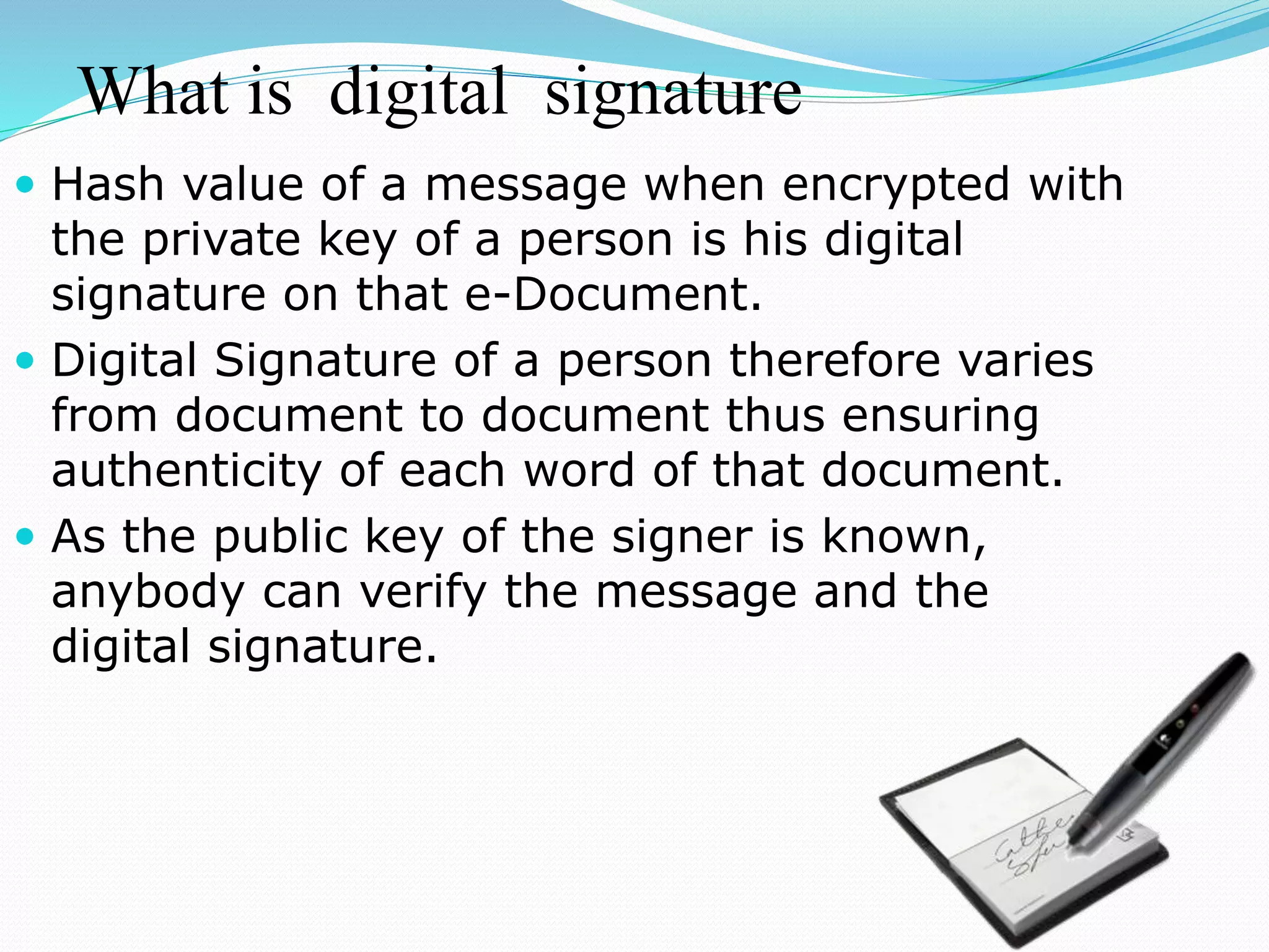 digital signature ppt | PPT