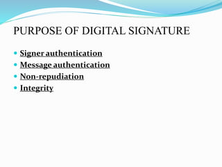 digital signature ppt | PPT