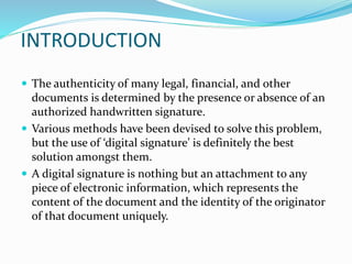 digital signature ppt | PPT