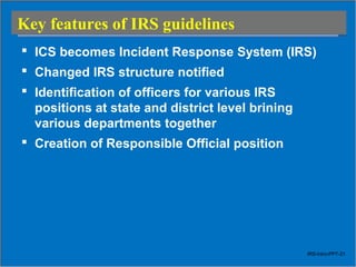 Irs intro unit 2 irs overview usfs ip (1) | PPT