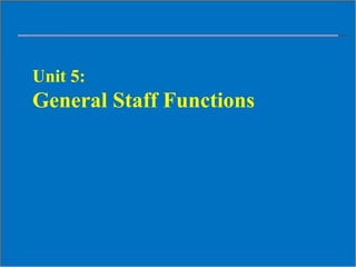Irs intro unit 5 general staff usfs ip (2) | PPT