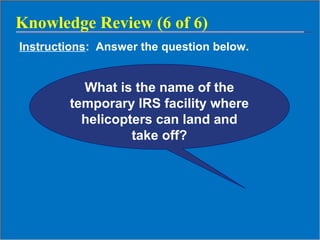 Irs intro unit 6 facilities usfs ip (1) | PPT