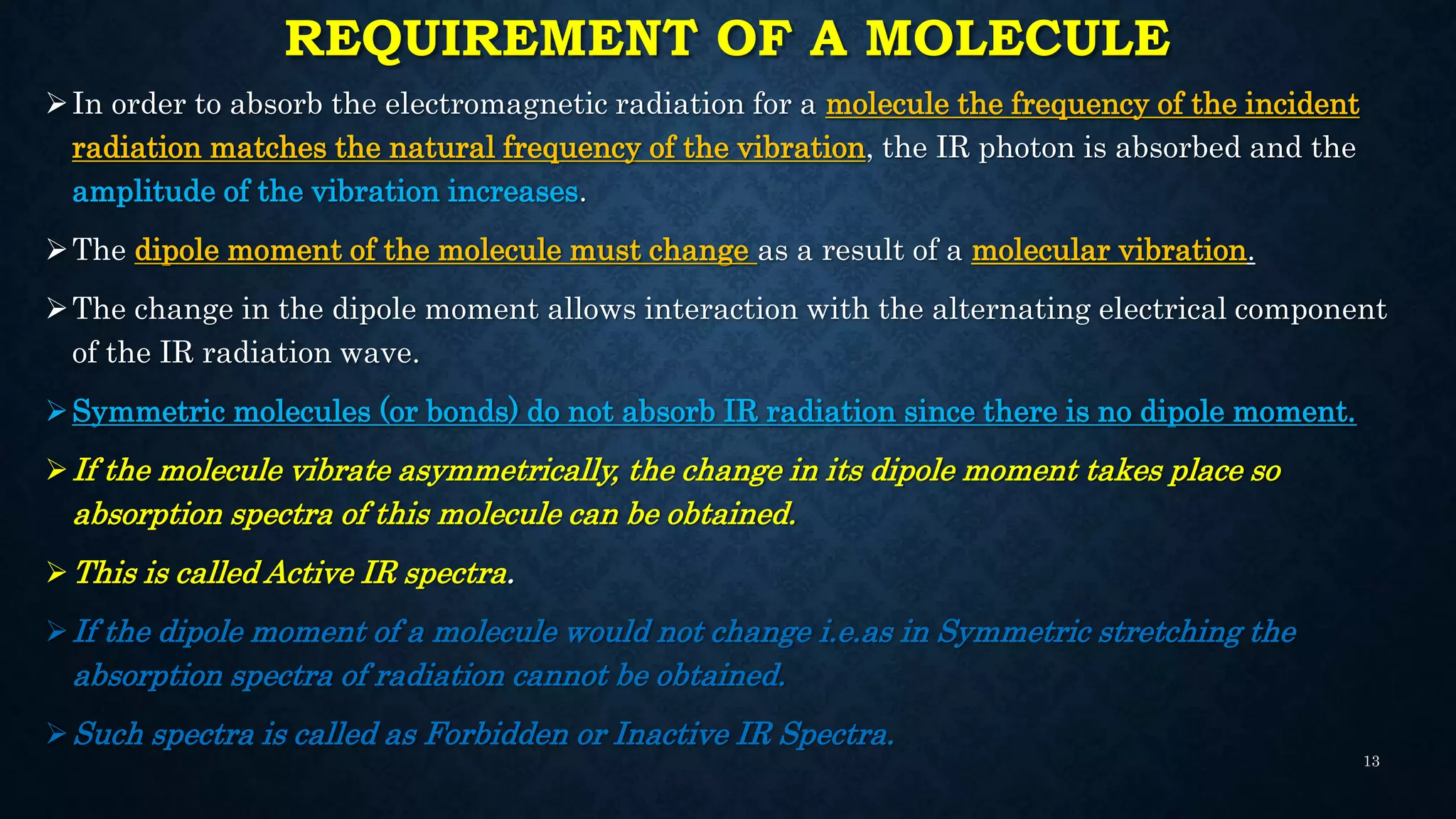 IMPORTANCE OF IR SPECTROSCOPY IN STRUCTURAL ELUCIDATION OF ORGANIC ...