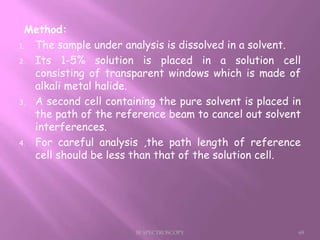 Ir spectroscopy | PPTX