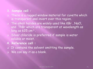 Ir spectroscopy | PPTX