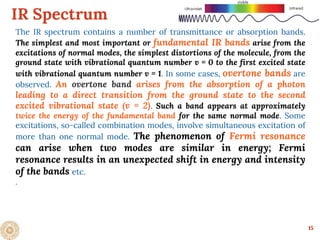 InfraRed (IR) spectroscopy | PPTX