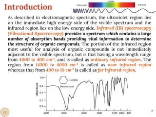 InfraRed (IR) spectroscopy | PPTX
