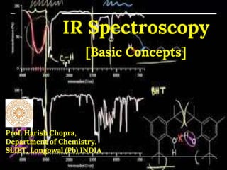 InfraRed (IR) spectroscopy | PPT