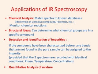 Ir spectroscopy by Bhavana P Khobragade | PPT