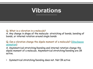 Infrared (IR) Spectroscopy | PPT