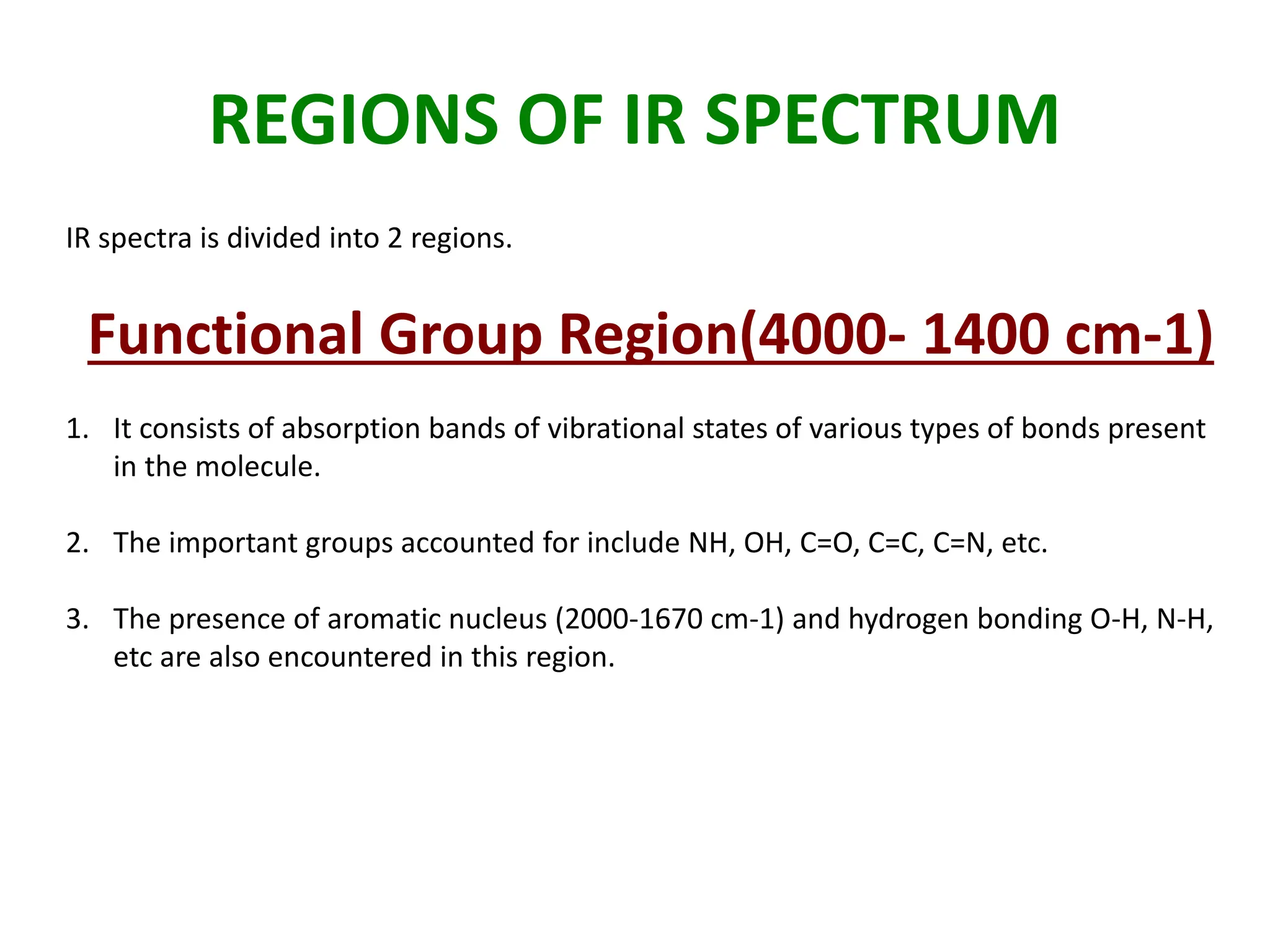 IR Spectroscopy.pptx | Chemistry | Science
