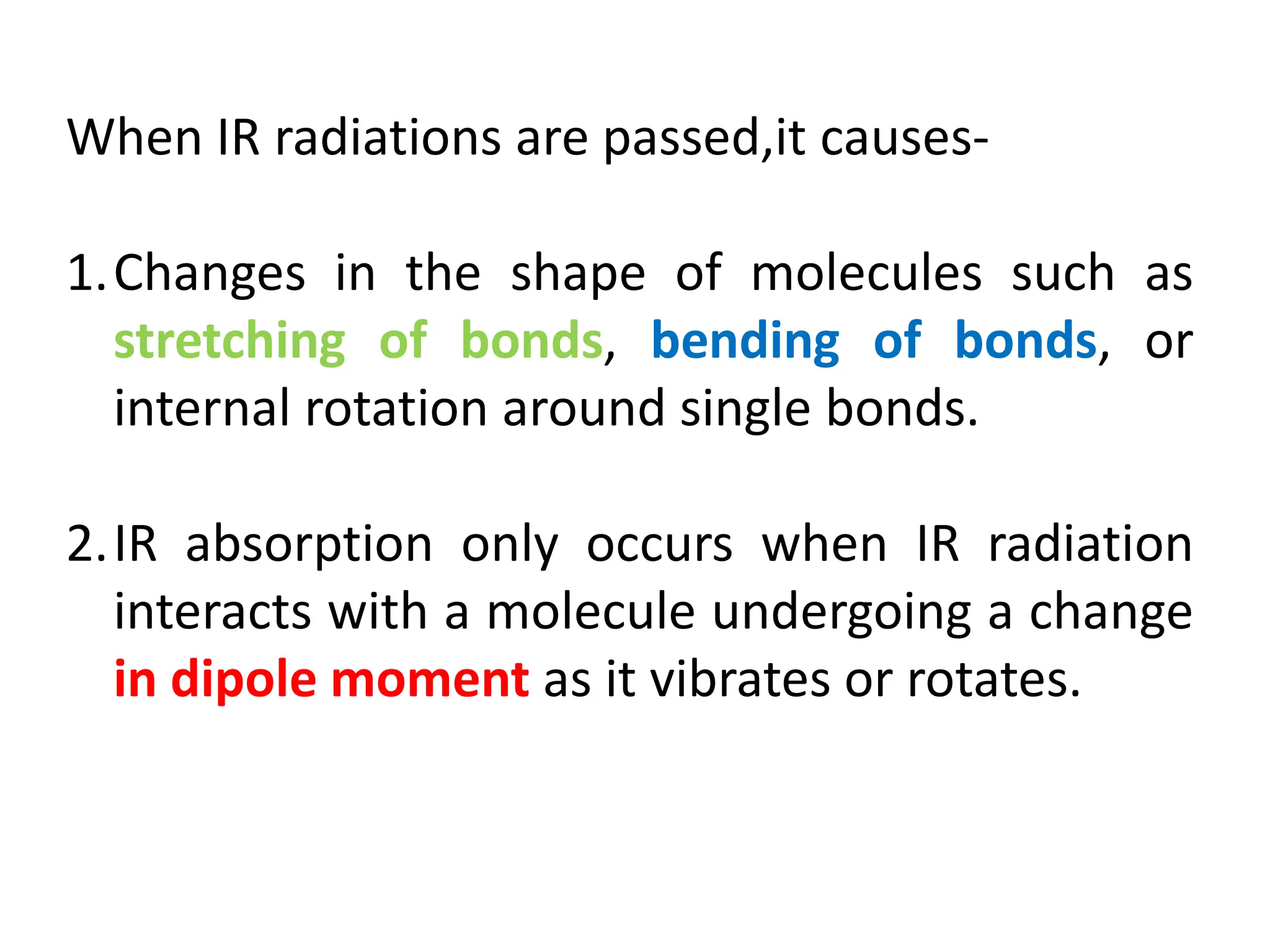 IR Spectroscopy.pptx | Chemistry | Science