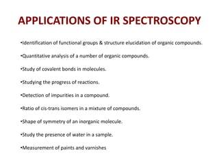 IR Spectroscopy.pptx | Chemistry | Science