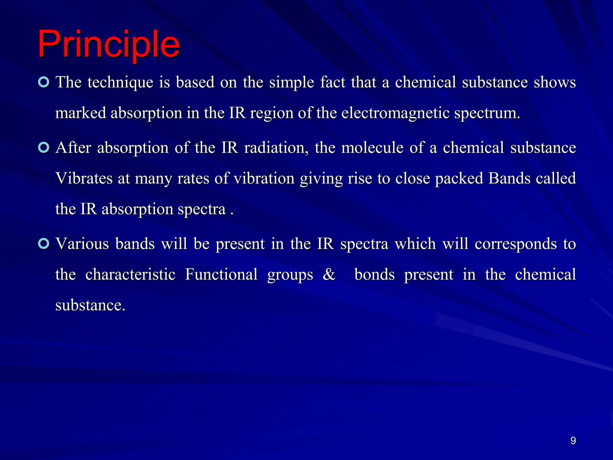 IR Spectroscopy with detailed introduction | PPT