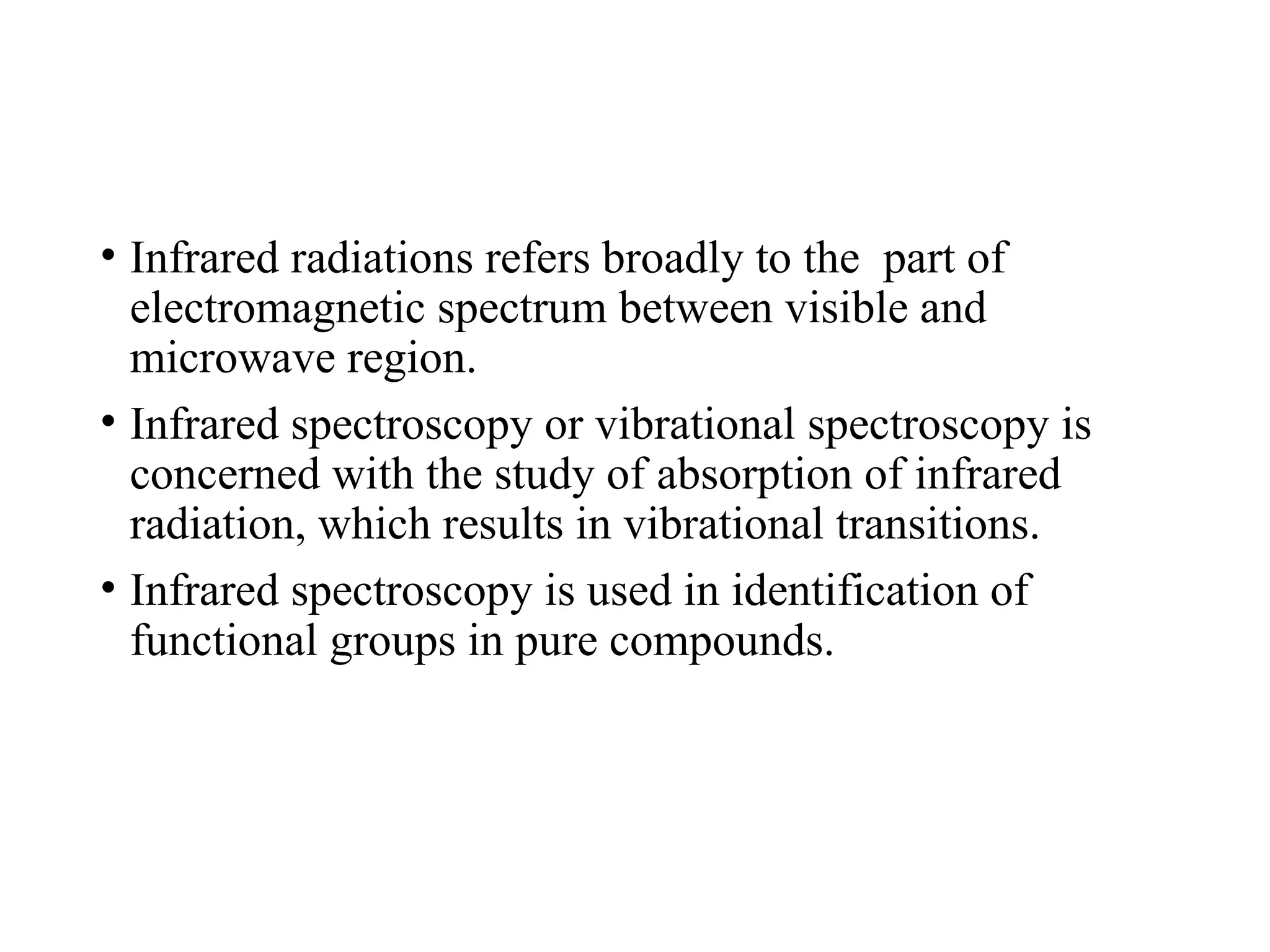IR SPECTROSCOPY / biophysics/biophysical techniques | PPTX