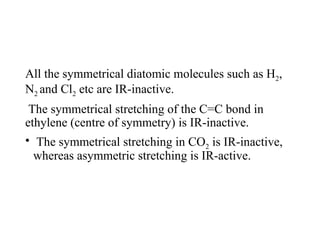 IR SPECTROSCOPY / biophysics/biophysical techniques | PPTX
