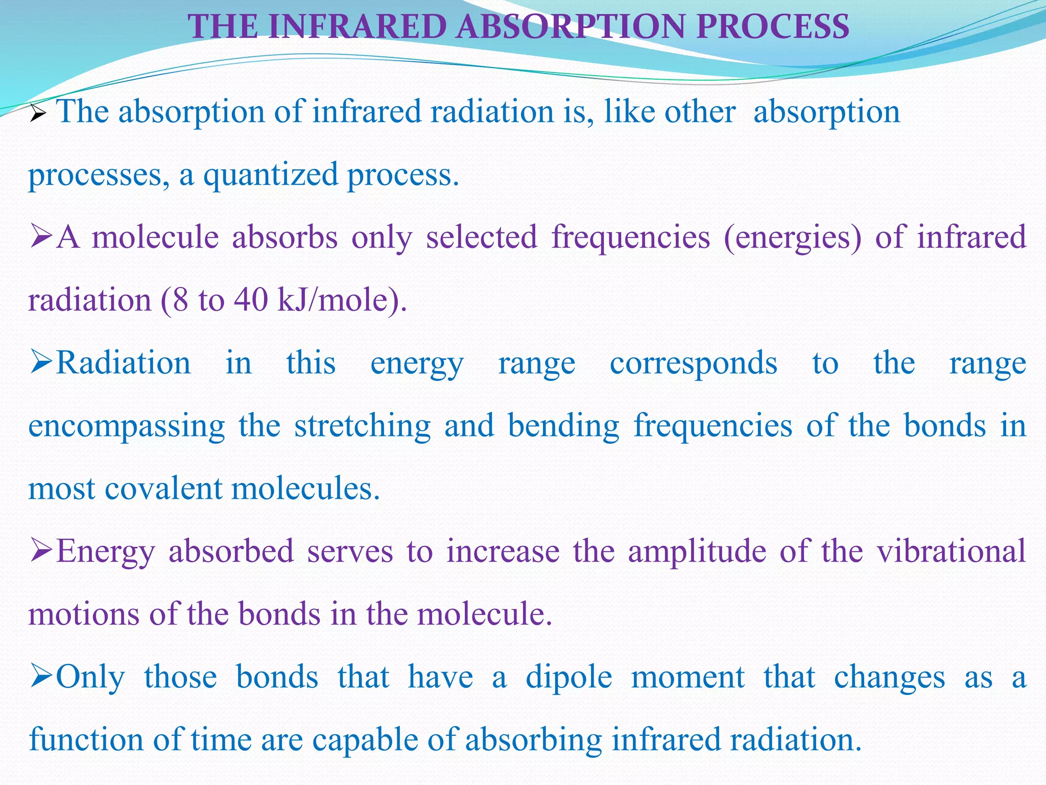 Infrared spectroscopy i | PPTX