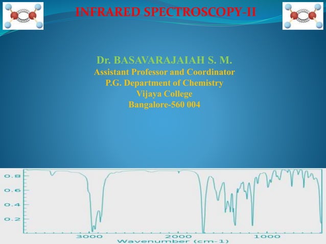 Ir spectroscopy ii | PPT