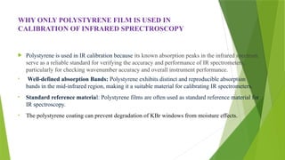 Calibration of IR Spectrophotometer for AIT subject | PPT