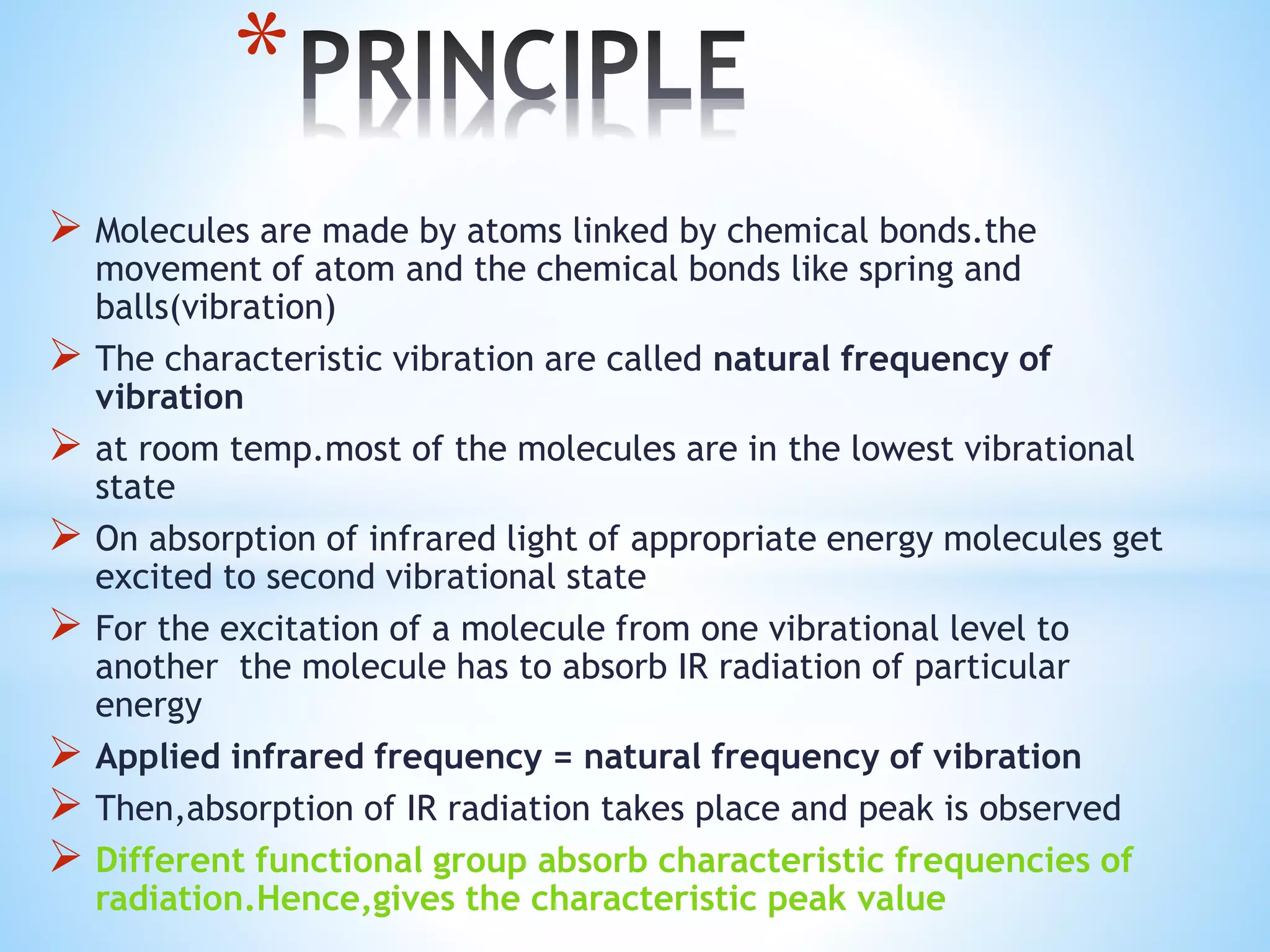 IR Spectroscopy | PPTX