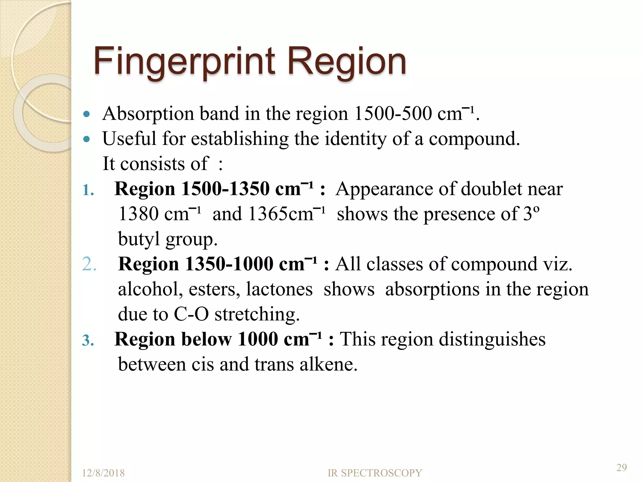 IR Spectroscopy | PPTX
