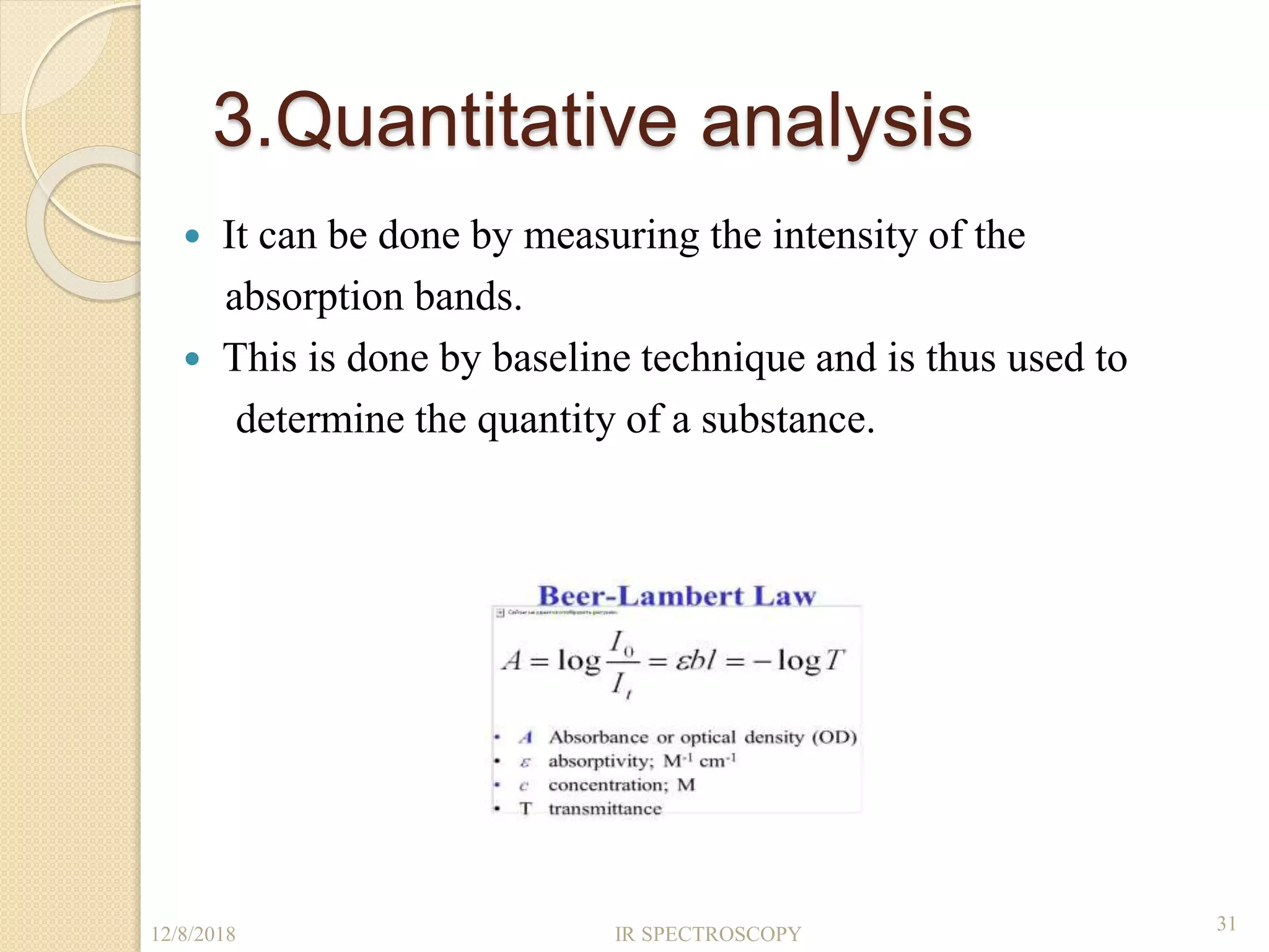 IR Spectroscopy | PPTX