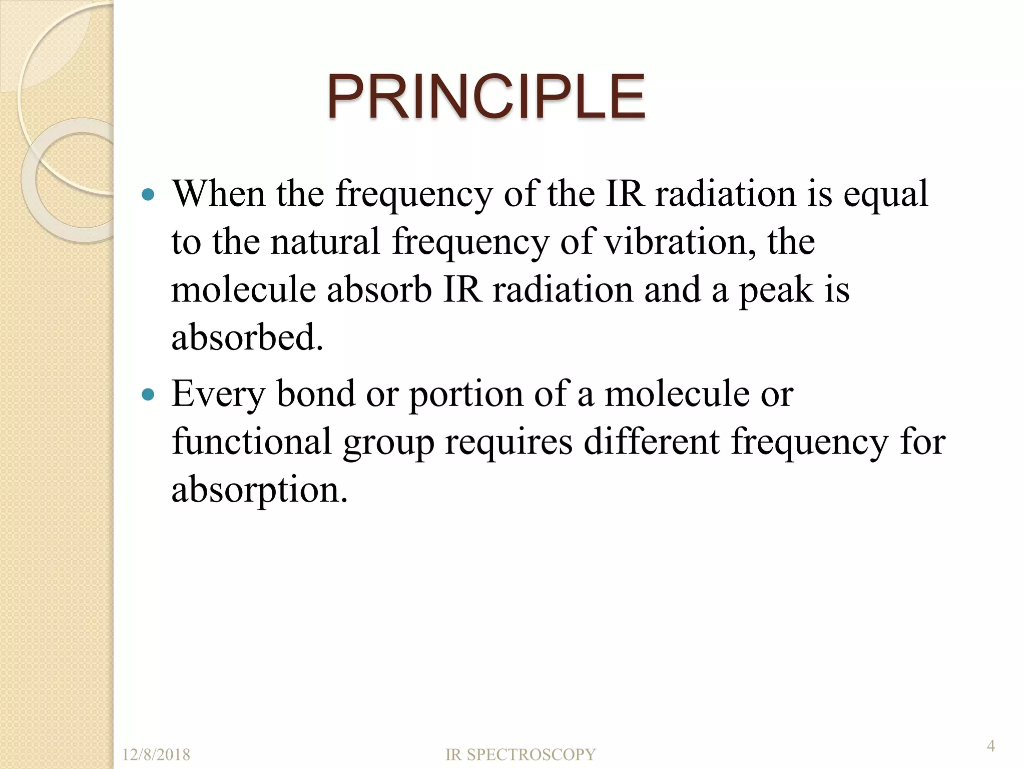 IR Spectroscopy | PPTX