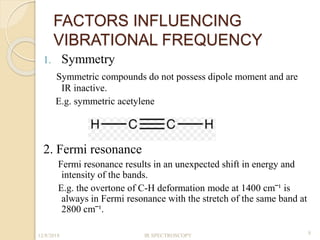 IR Spectroscopy | PPTX