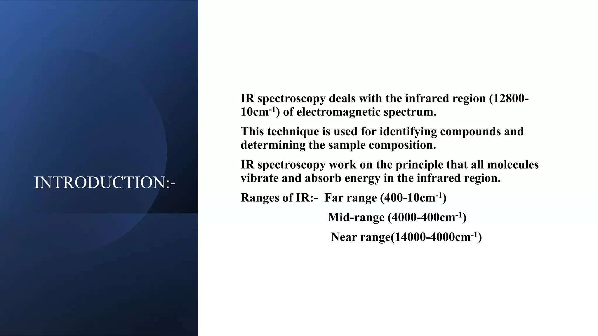 IR SPECTROSCOPY Presentation.pptx